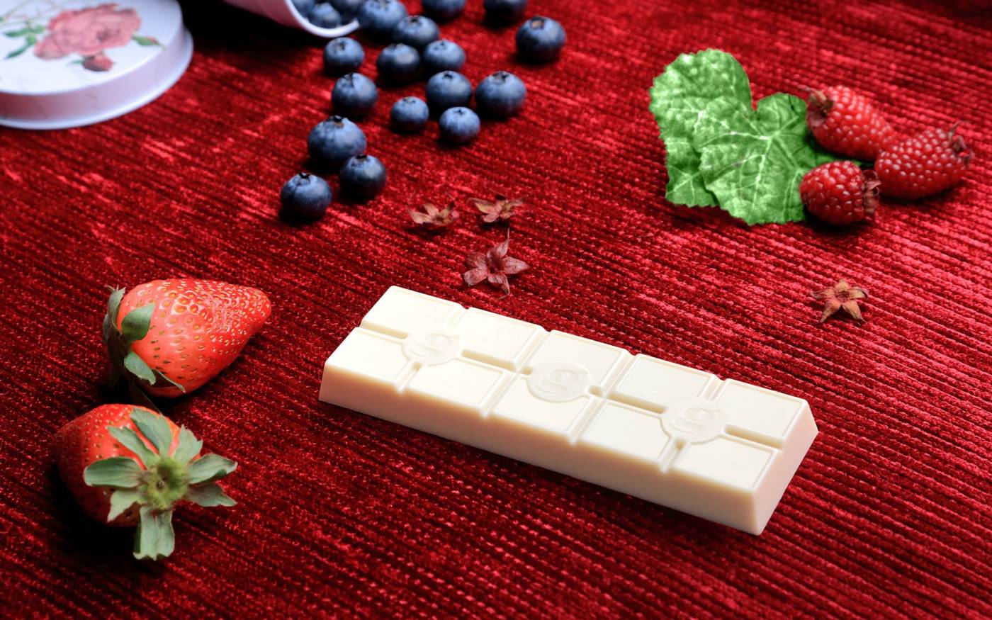 Tablette Fruits rouges et Chocolat blanc